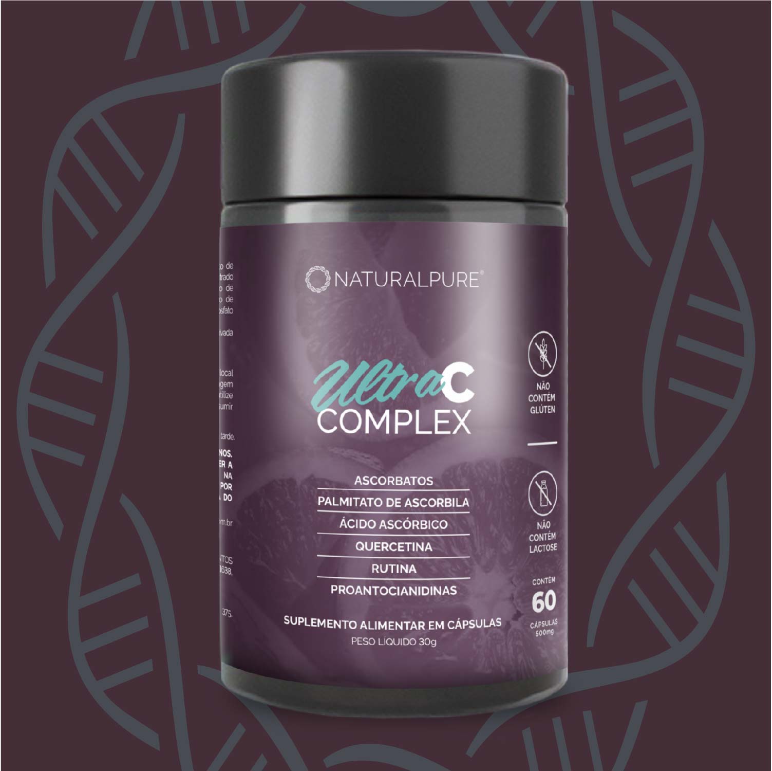 Ultra C Complex – Vitamina C para Imunidade e Antioxidante – Natural Pure